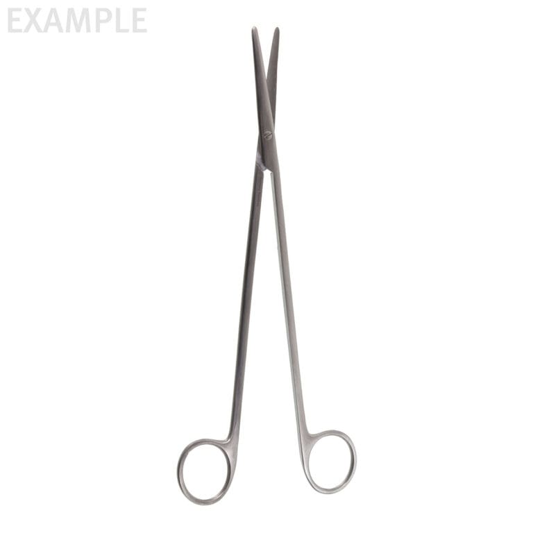 11" Metz Scissors - slim straight - BOSS Surgical Instruments