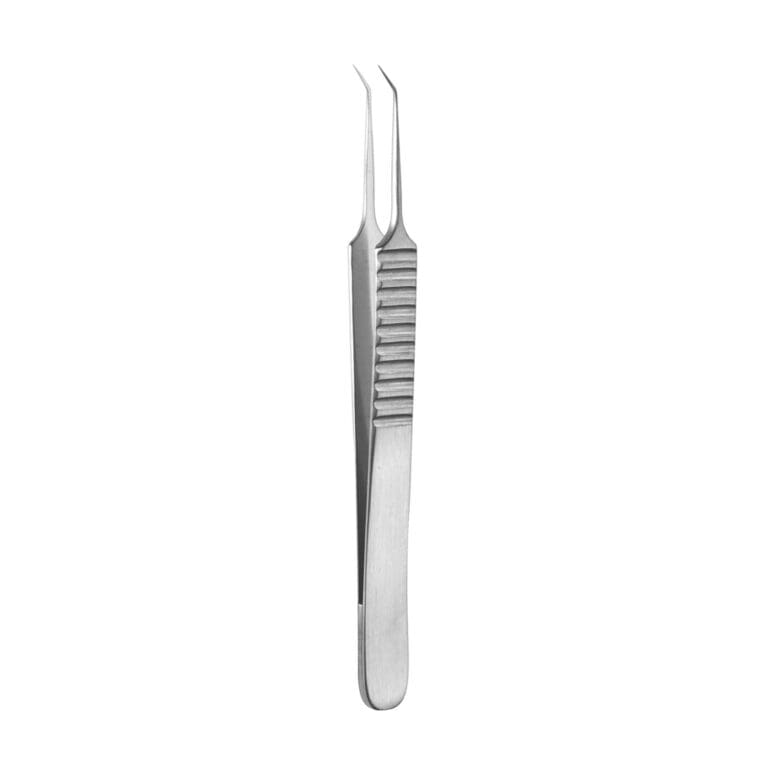 4 1/4" Forceps - 45° tip 9mm wide - BOSS Surgical Instruments