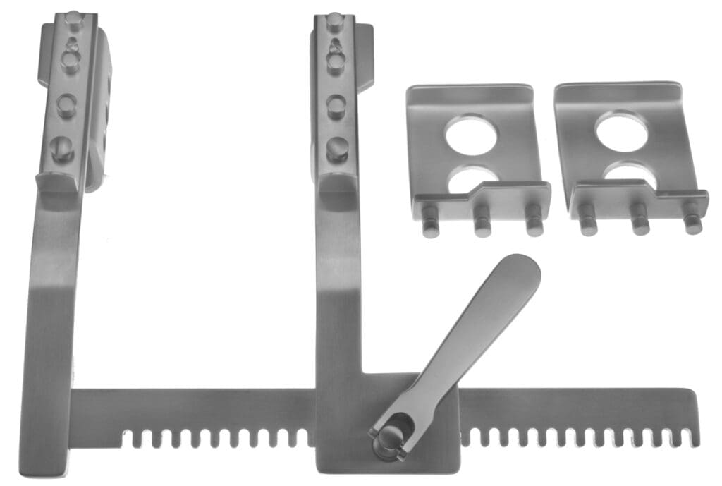 Burford Fino Rib Spreader - curved arms spread 8" - BOSS Surgical ...