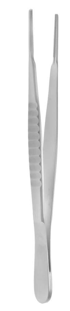 6" Cooley Vascular Tissue Forceps - 2.3mm wide tips - BOSS Surgical Instruments