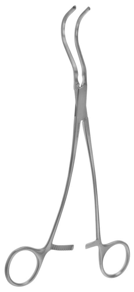 10" Harkens Clamp - #2 curve - BOSS Surgical Instruments