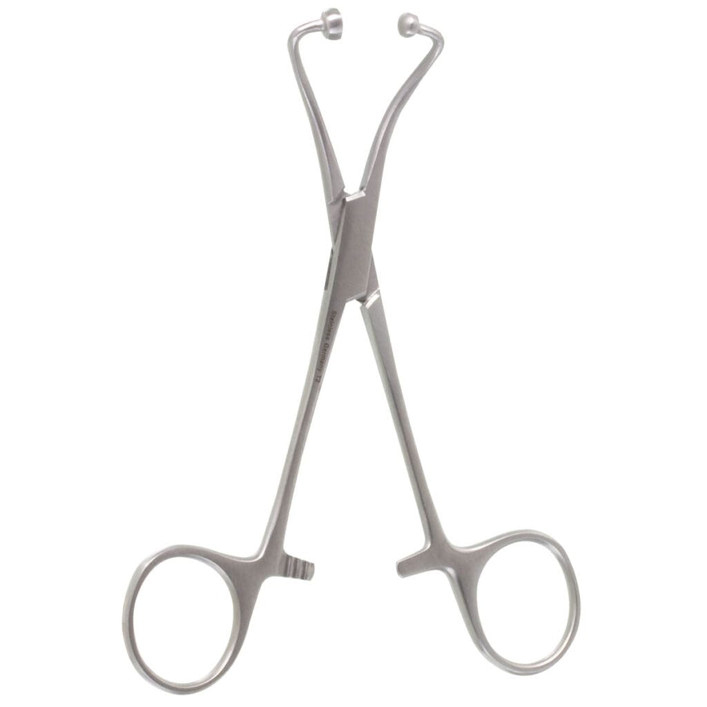 5 1/2" Paper Cloth Towel Clips - ball & socket - BOSS Surgical Instruments