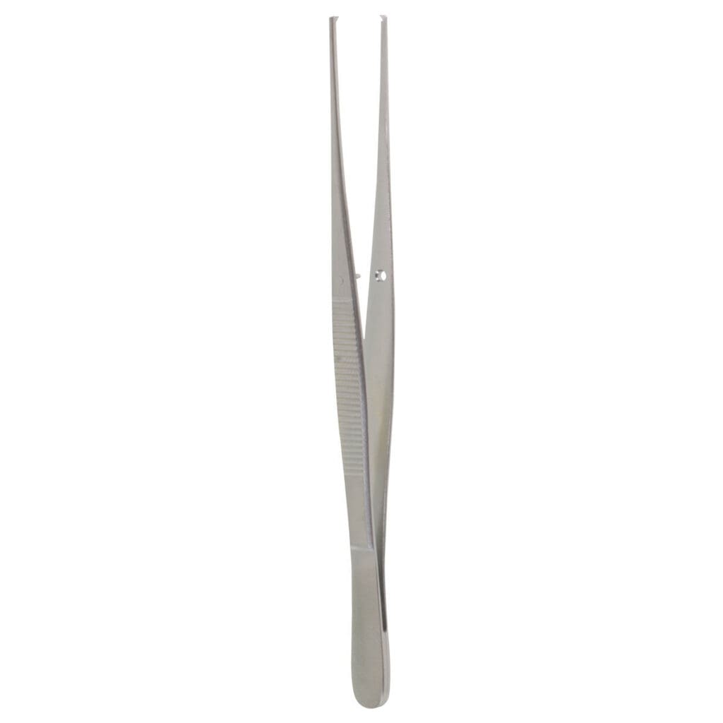 5" Semkin Tissue Forceps - 1x2 teeth - BOSS Surgical Instruments
