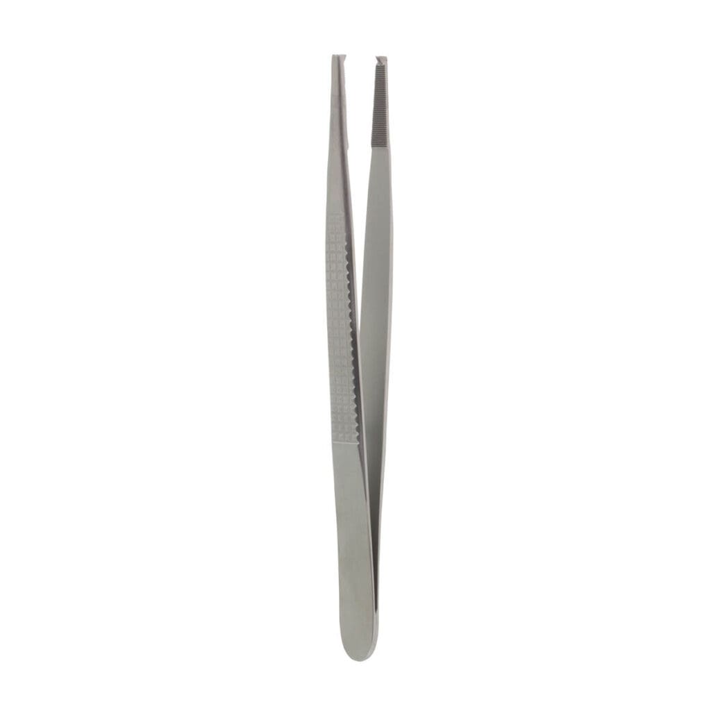 6 3/4" Bonney Tissue Forceps - 2x3 teeth - BOSS Surgical Instruments