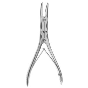 Mini Ruskin Rongeur double action curved - BOSS Surgical Instruments