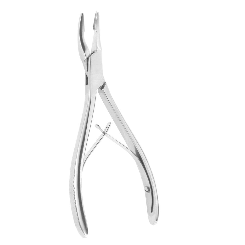 7.75" Olivecrona Rongeur - Heavy, strong Curve - BOSS Surgical Instruments