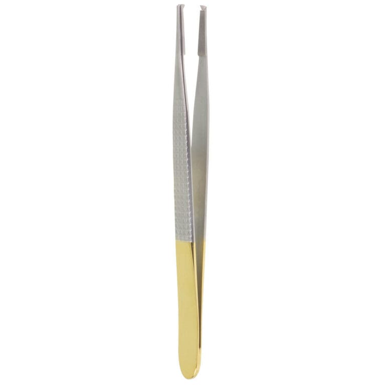 6 3/4" Bonney Tissue Forceps - TC 1x2 teeth - BOSS Surgical Instruments