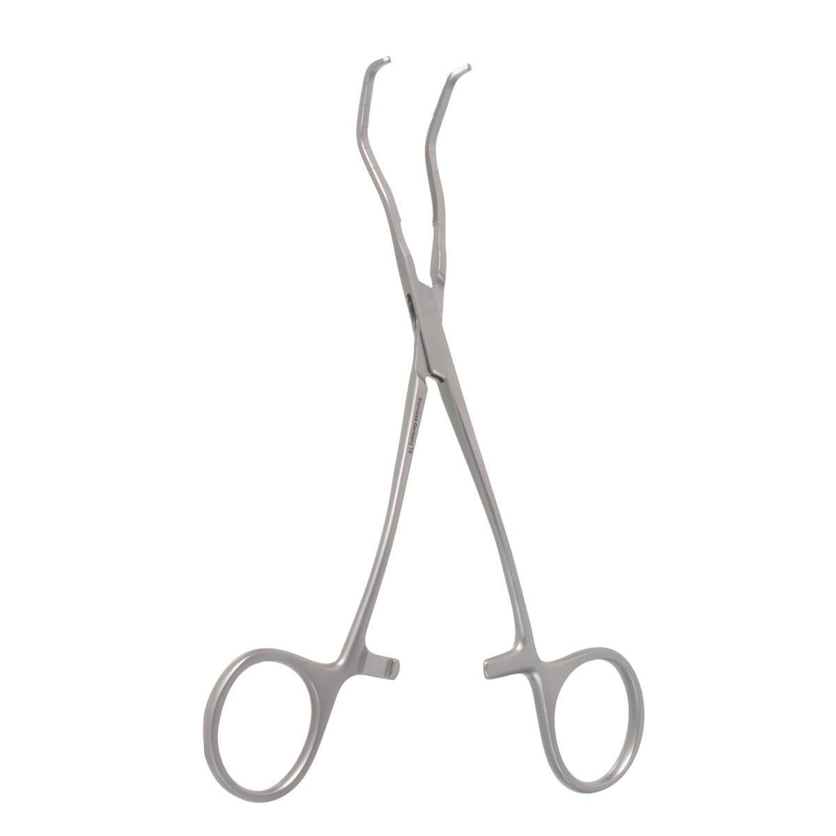 6" Thompson Carotid Clamp - curved shanks | | BOSS Instruments