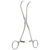 Cooley Vascular Clamp - 60° angled small jaw - BOSS Surgical Instruments