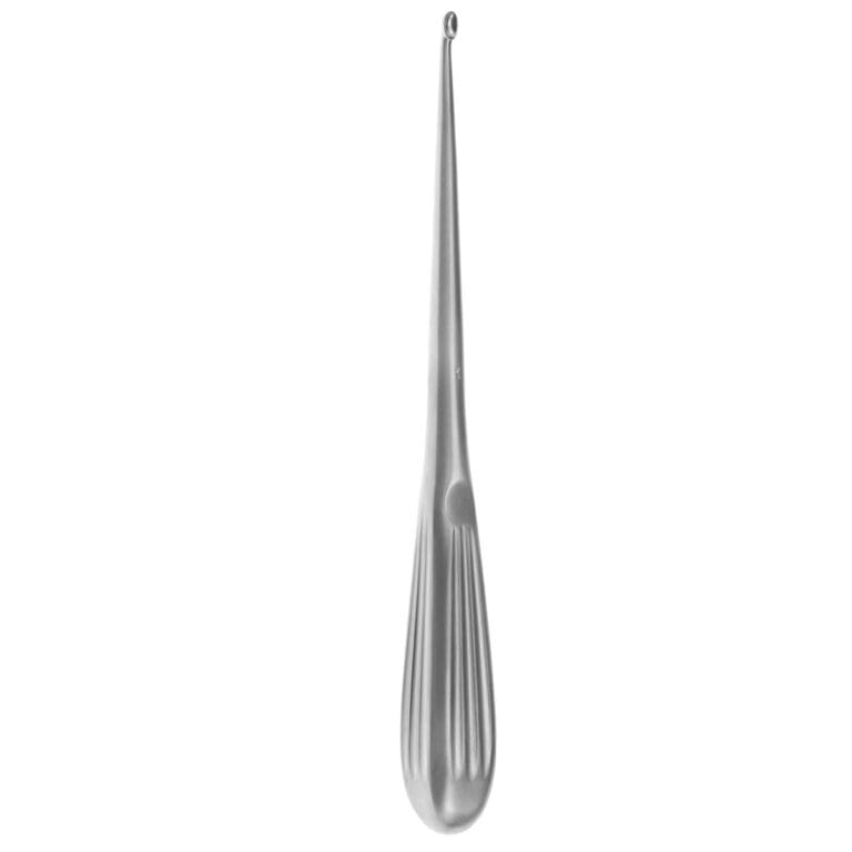 Spinal Fusion Curette - 8" straight size 0 - BOSS Surgical Instruments