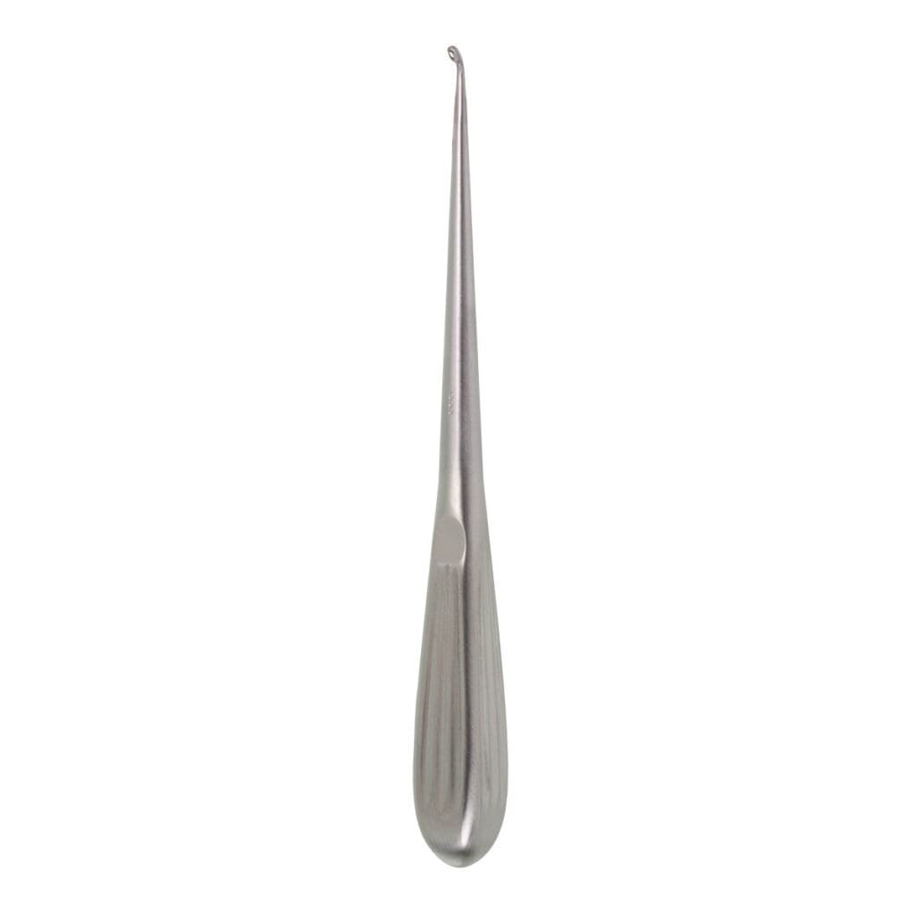 Spinal Fusion Curette - 8" angled size 000 - BOSS Surgical Instruments
