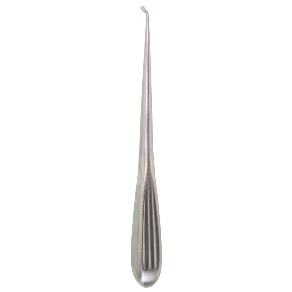 Spinal Fusion Curette - 8" angled size 00 - BOSS Surgical Instruments