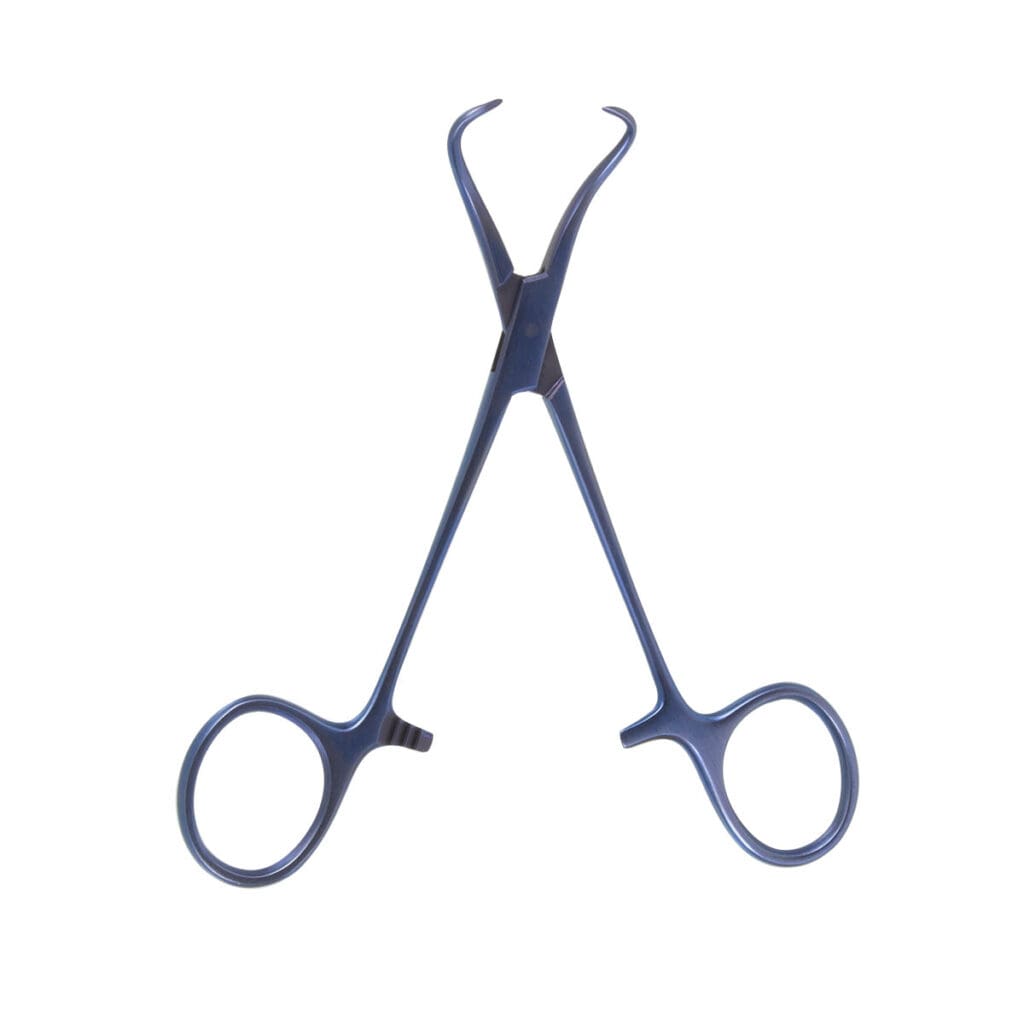 5" Backhaus Towel Forceps - titanium - BOSS Surgical Instruments