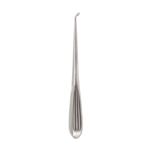 Spinal Fusion Curette - 8" angled size 2 - BOSS Surgical Instruments