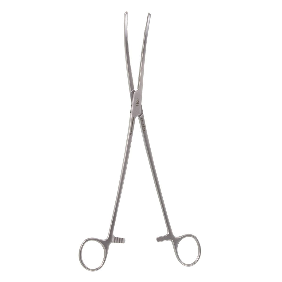 11" Roch-Pean Hemo Forceps - curved - BOSS Surgical Instruments