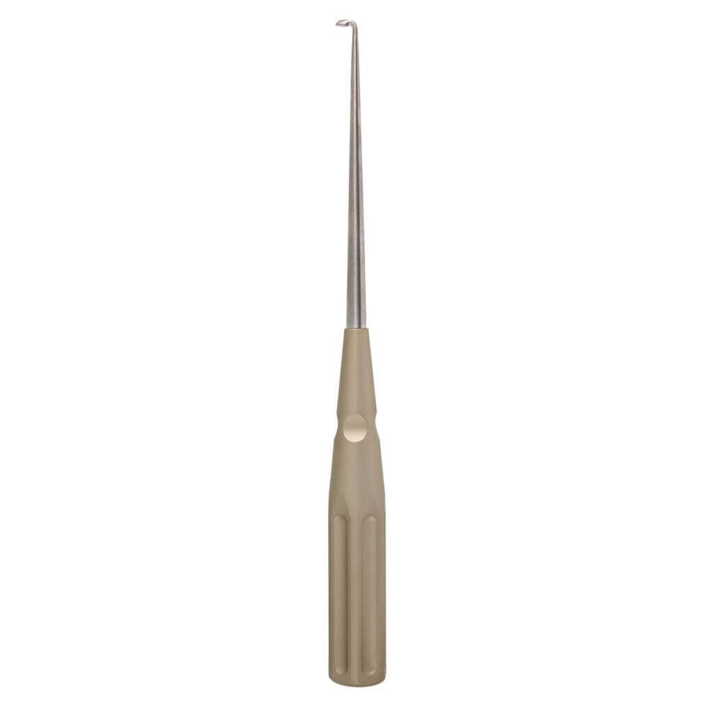 10" Color Cervical Curette - Gold Angled 90° 2-0 - BOSS Surgical ...