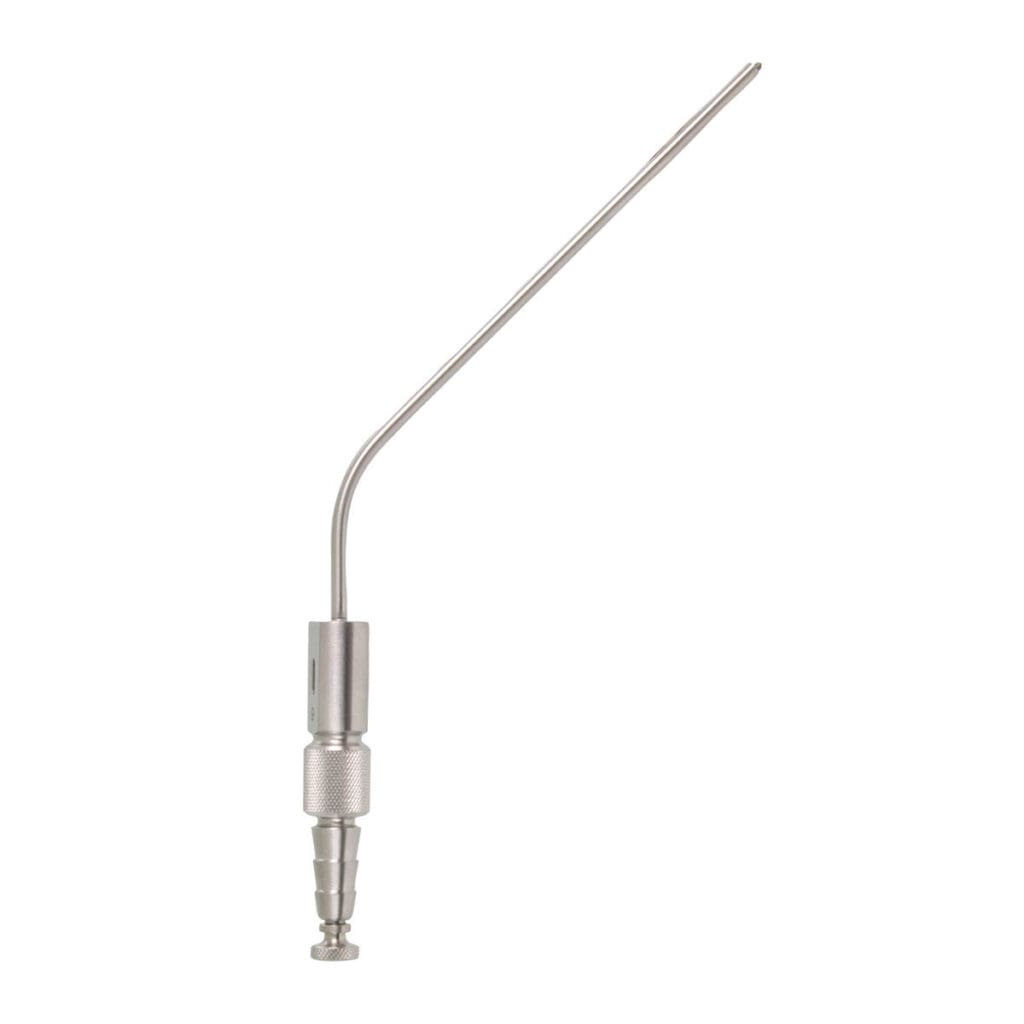 Frazier Suction Tube - angled W/L 4 1/2" 9fr - BOSS Surgical Instruments