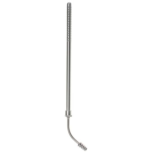 Poole Suction - curved end 23fr 8mm tip - BOSS Surgical Instruments