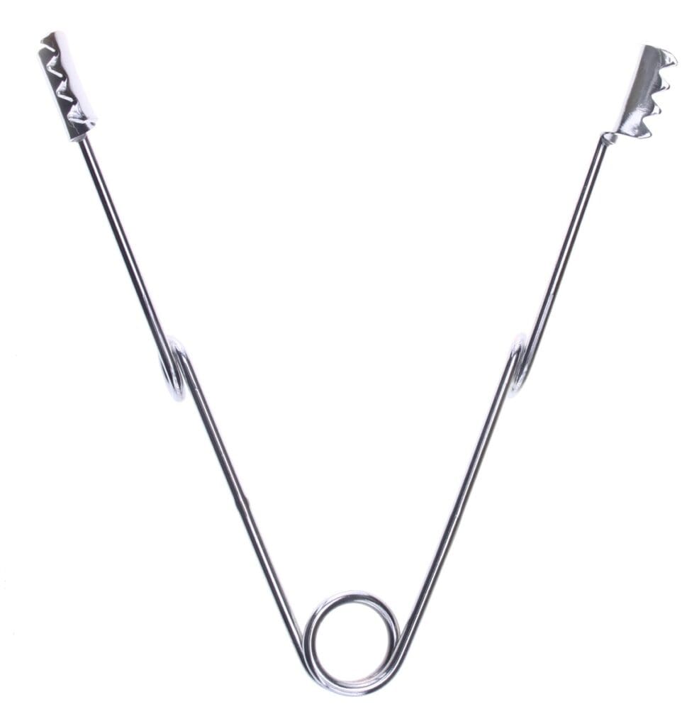 4 1/2" Spring Wire Retractor - #4 4 tooth blade - BOSS Surgical Instruments