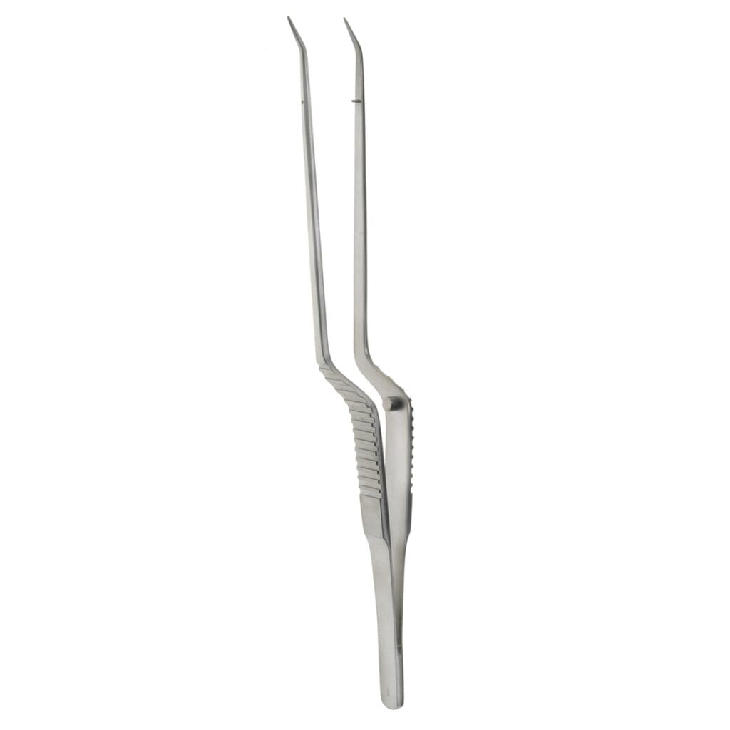 Jacobson Bayonet Forceps - Angled Tips - 7.25" - BOSS Surgical Instruments