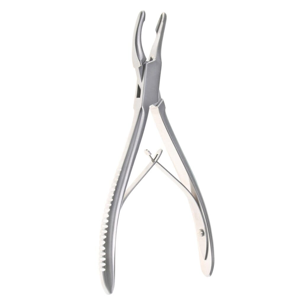 6 1/2" Rongeur #4 4x7 curved - BOSS Surgical Instruments