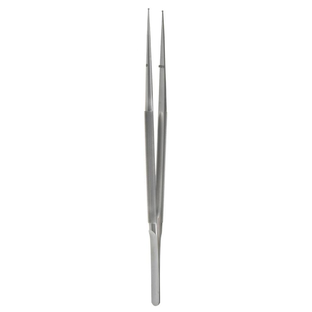 8 1/4" FineTouch Ring Tip Forceps - lightweight - BOSS Surgical Instruments
