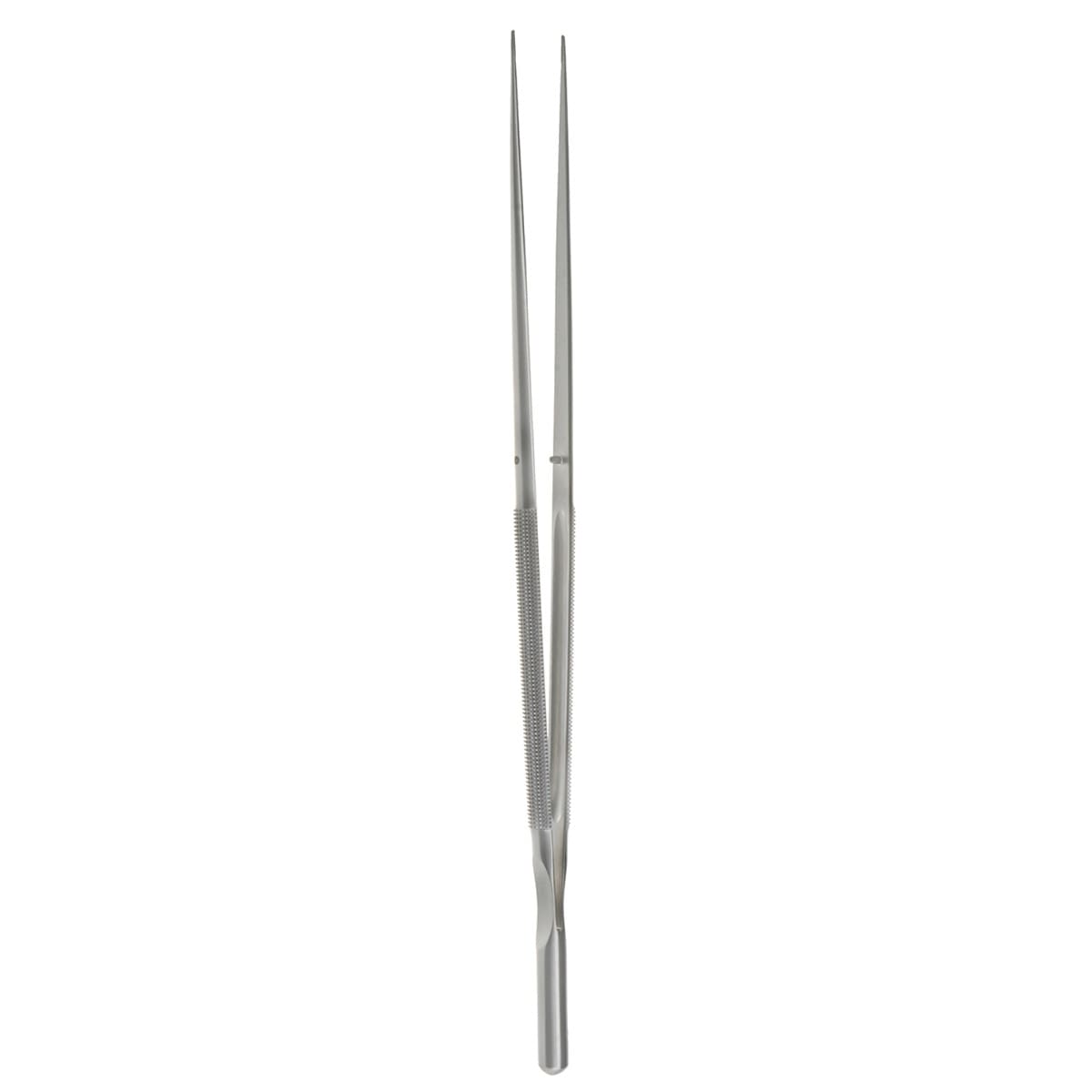 10" FineTouch Forceps - round handle straight platform | Surgical ...