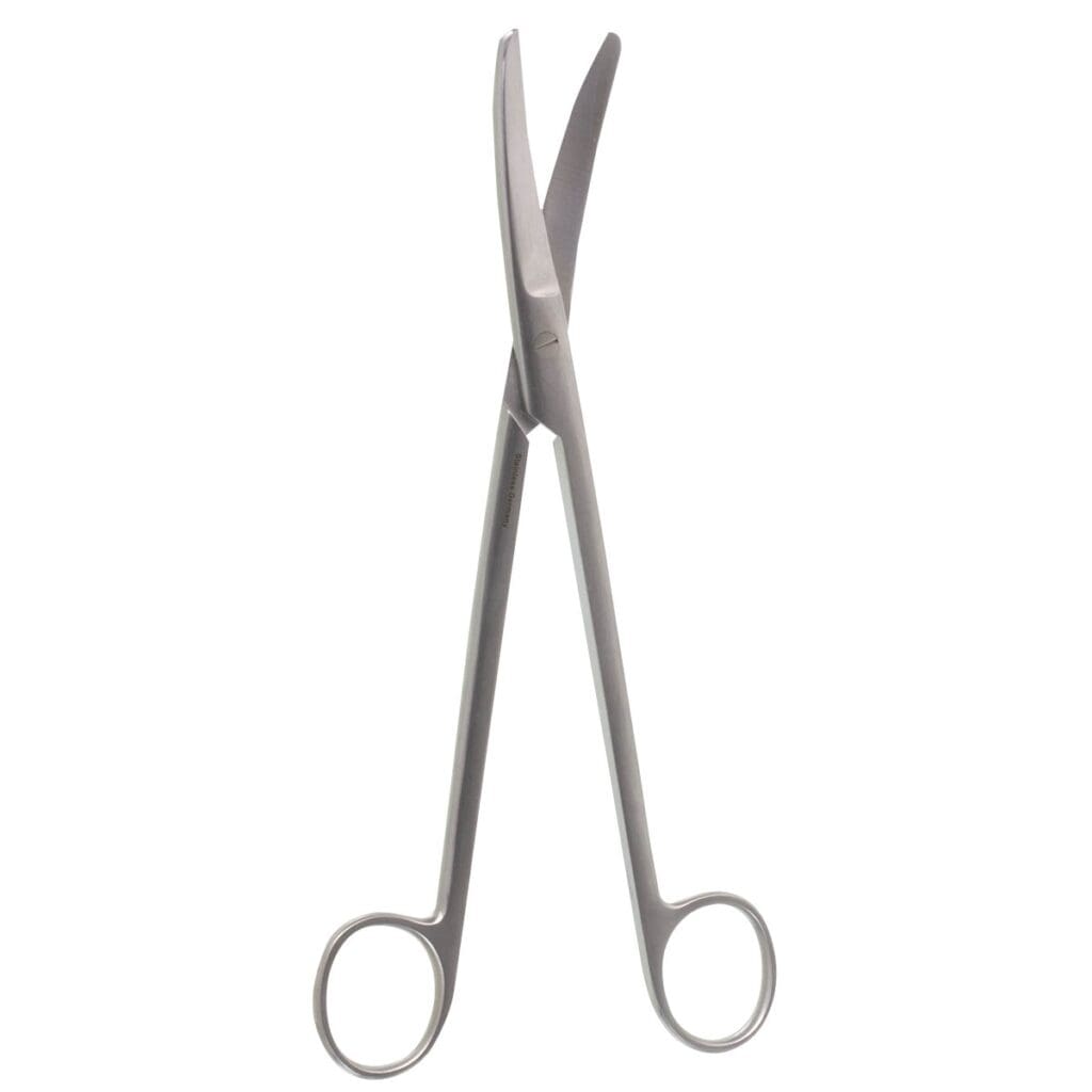 8" Sims Operating Scissors - curved B/B - BOSS Surgical Instruments