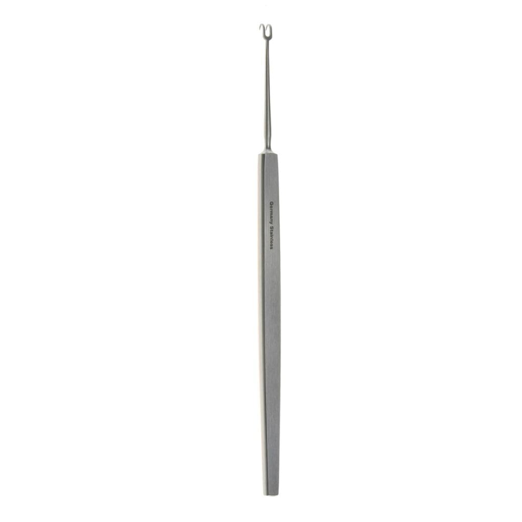 Fixation Hook - double sharp lg - BOSS Surgical Instruments