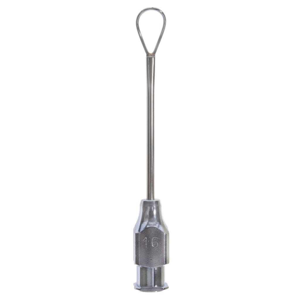 Knolle-Pearce Lens Loop Cannula - 23g - BOSS Surgical Instruments