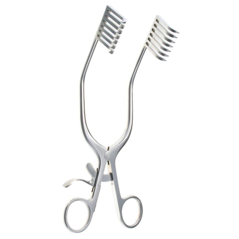 Miskimon Retractor, 7x7 prongs, shrp, 7 1/2" - BOSS Surgical Instruments