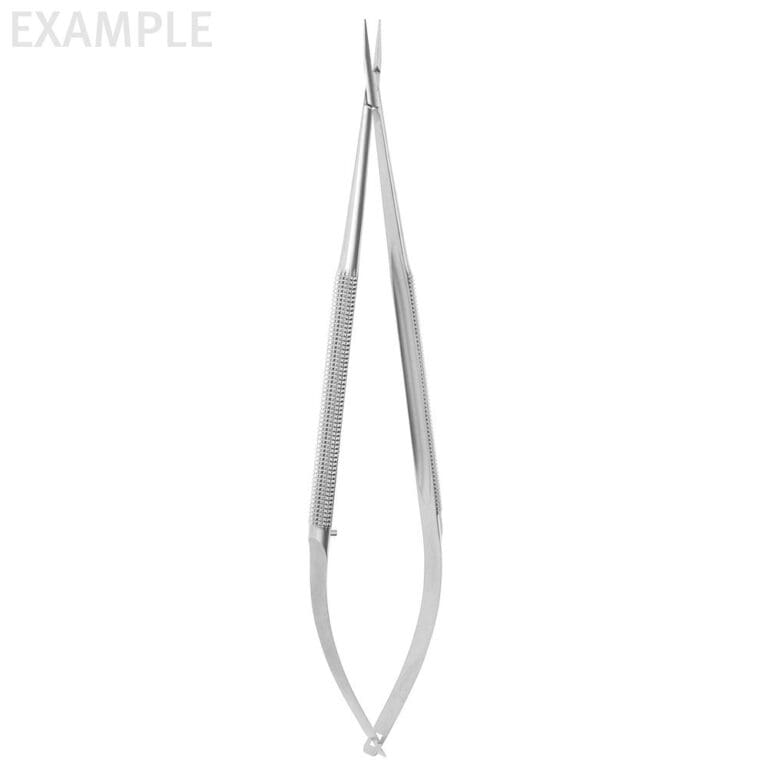 7" Micro Needle Holder - lock smooth - BOSS Surgical Instruments