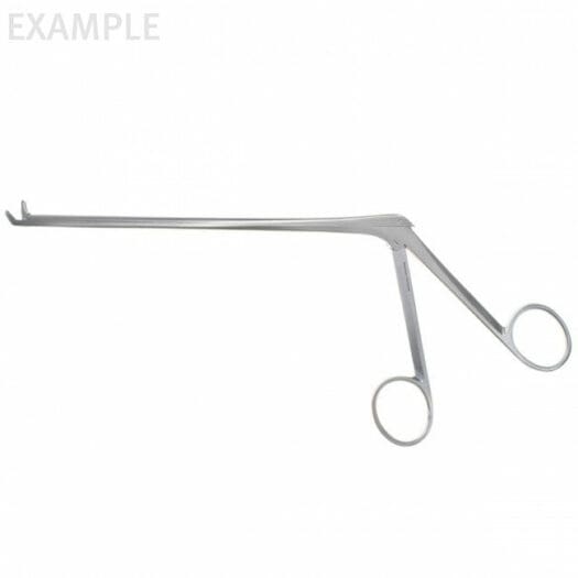 7" Peapod IVD Rongeur Medium 2.5mm jaw, up-angled - BOSS Surgical ...