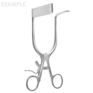 Williams Spinal Disc. Retractor - 60x20mm Left - BOSS Surgical Instruments