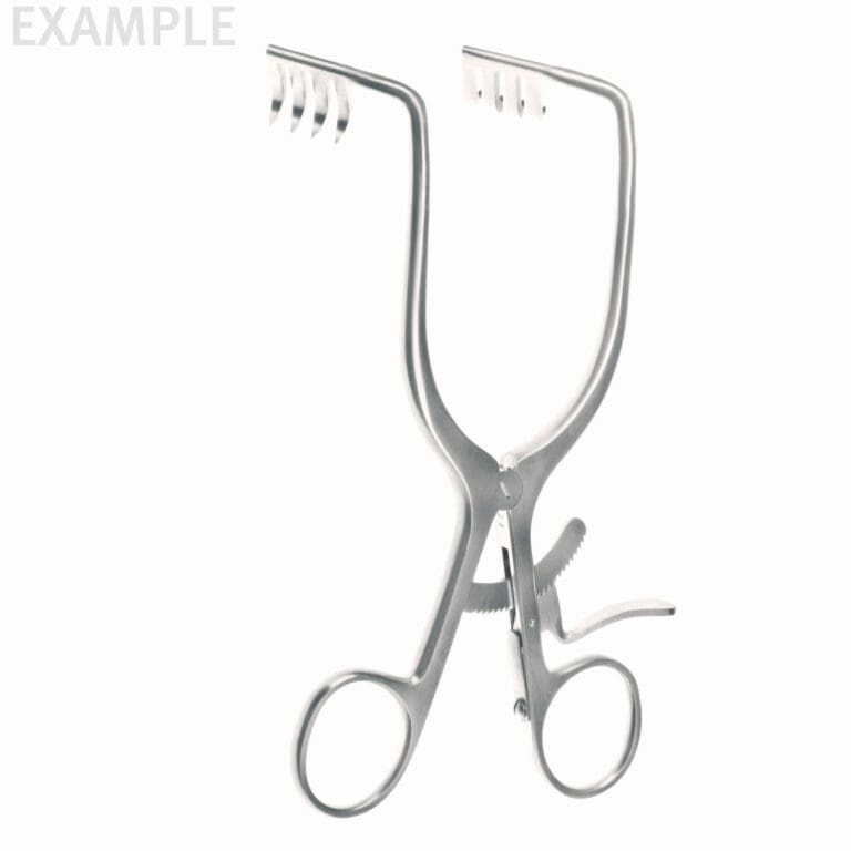 Adson Cerebellum Retractor, 7-1/2", angled 90°, blunt - BOSS Surgical ...