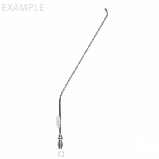 Atraumatic Tip Suction Tube - angled 15cm 3fr - BOSS Surgical Instruments