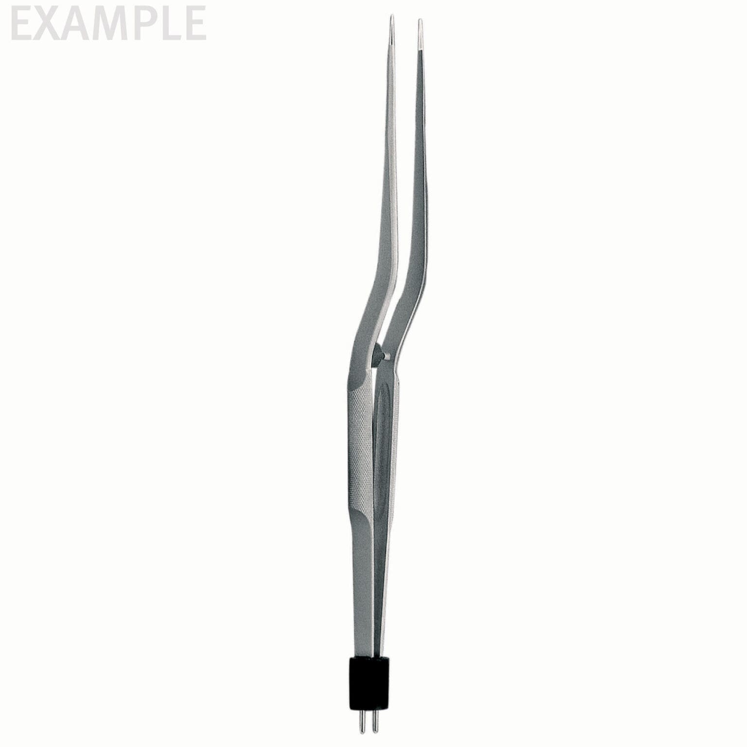 Rhoton-Type Bay Bipolar Forceps, Ti, round handle, 8.5", 1mm tip - BOSS ...