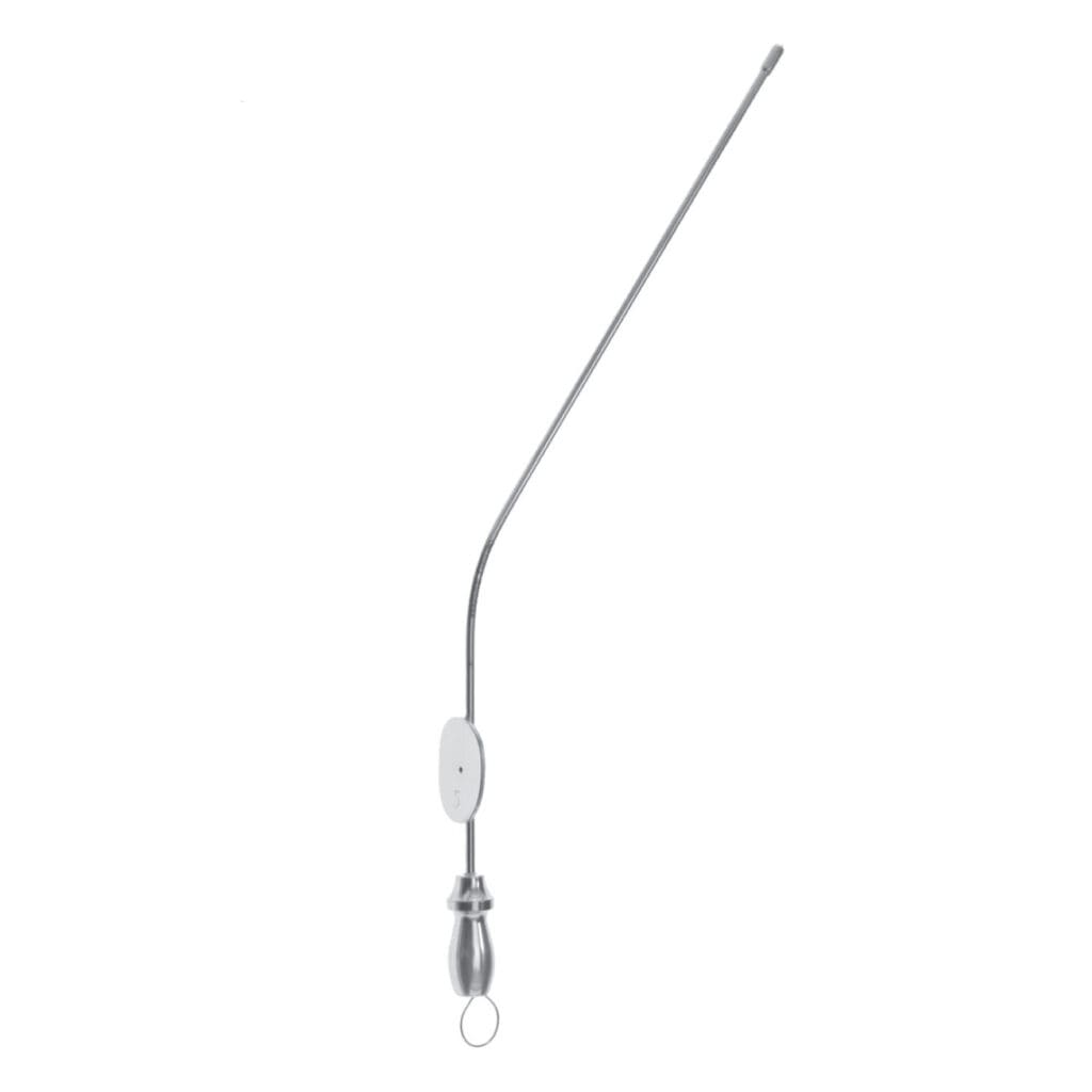 Atraumatic Tip Suction Tube - angled 18cm 3fr - BOSS Surgical Instruments