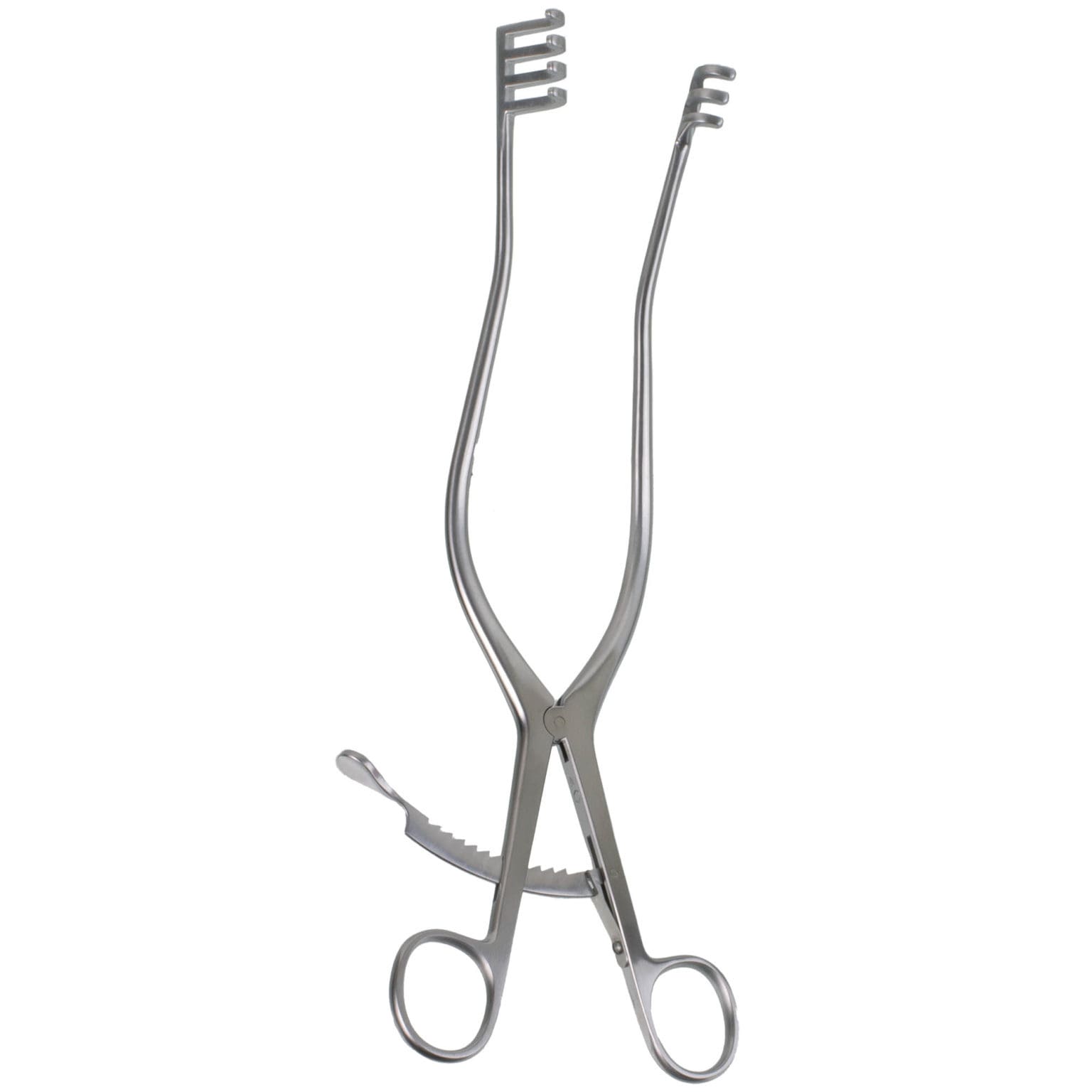 Adson Retractor, 3x4 blunt, 10 1/2" - BOSS Surgical Instruments