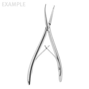 Synovectomy Rongeur strong curve 6 3/4" - BOSS Surgical Instruments