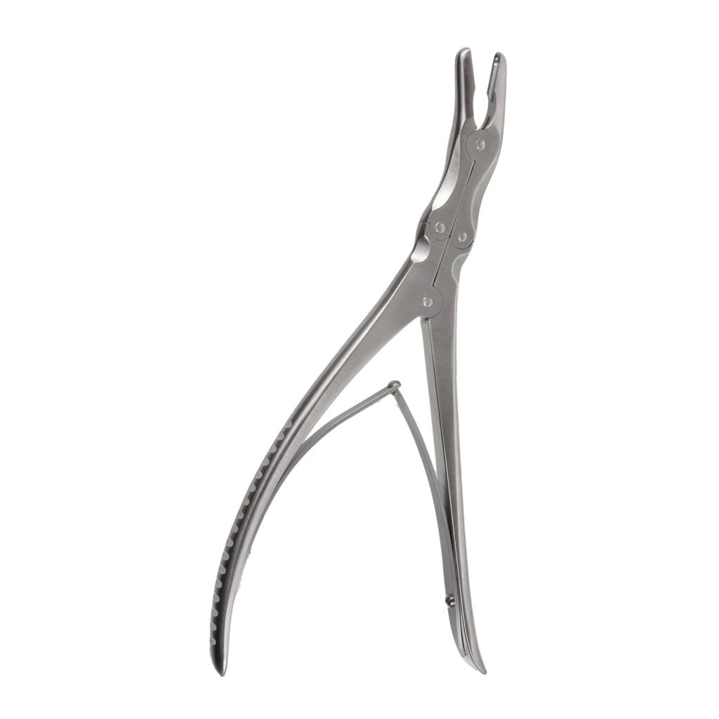 Leksell Rongeur, 15° angle, 6x16mm bite, 9" - BOSS Surgical Instruments