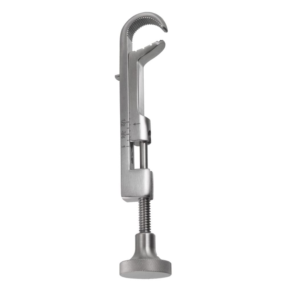 Lowman Bone Clamp, 1x1, 4 3/4" - BOSS Surgical Instruments