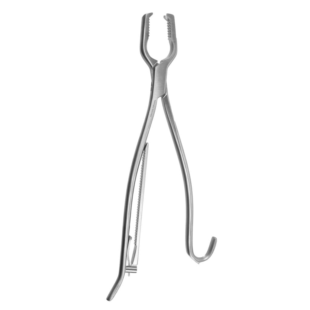 13" Lane Bone Holding Forceps Std. ratchet - BOSS Surgical Instruments