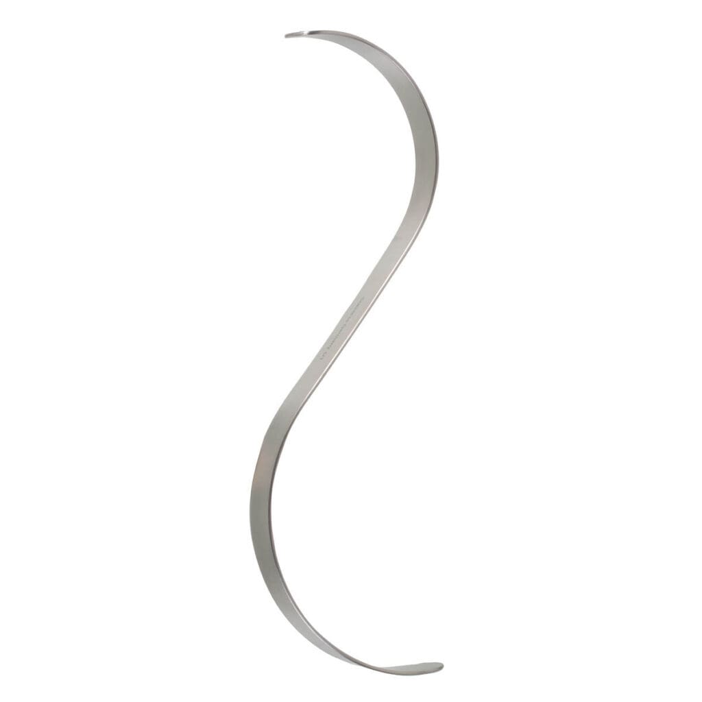 Hasson "S" Retractor, 13mm wide, Set of 2 - BOSS Surgical Instruments