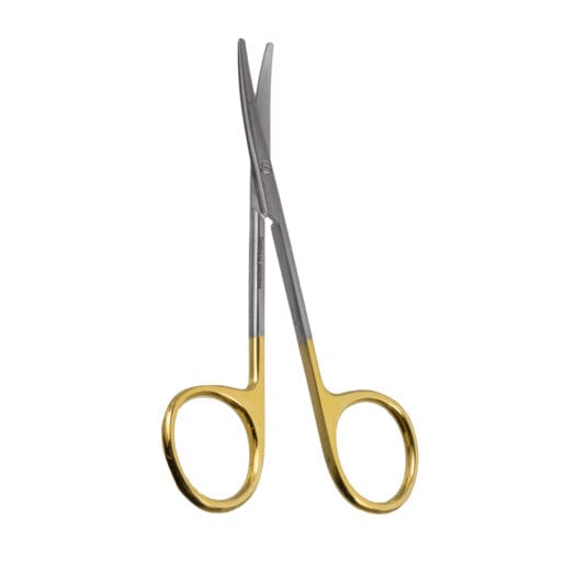Par Scissors, curved, 4 1/2", TC, serrated - BOSS Surgical Instruments