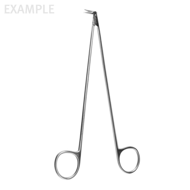 6 1/2" Beall Coronary Scissors - delicate 8mm 60° blade - BOSS Surgical ...