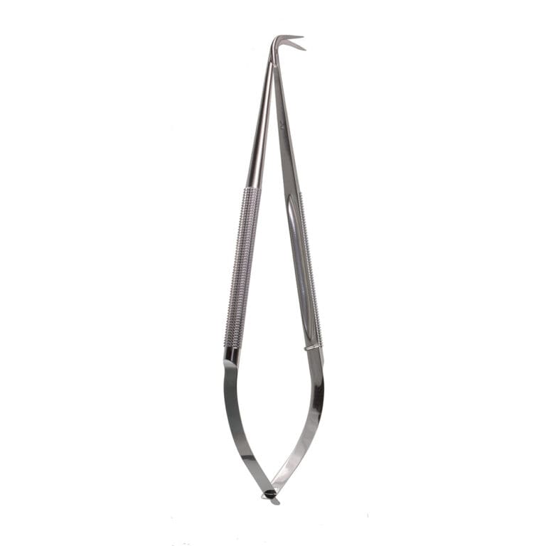 7" BOSS Microvascular Spring Handle Scissors - 90° - BOSS Surgical ...