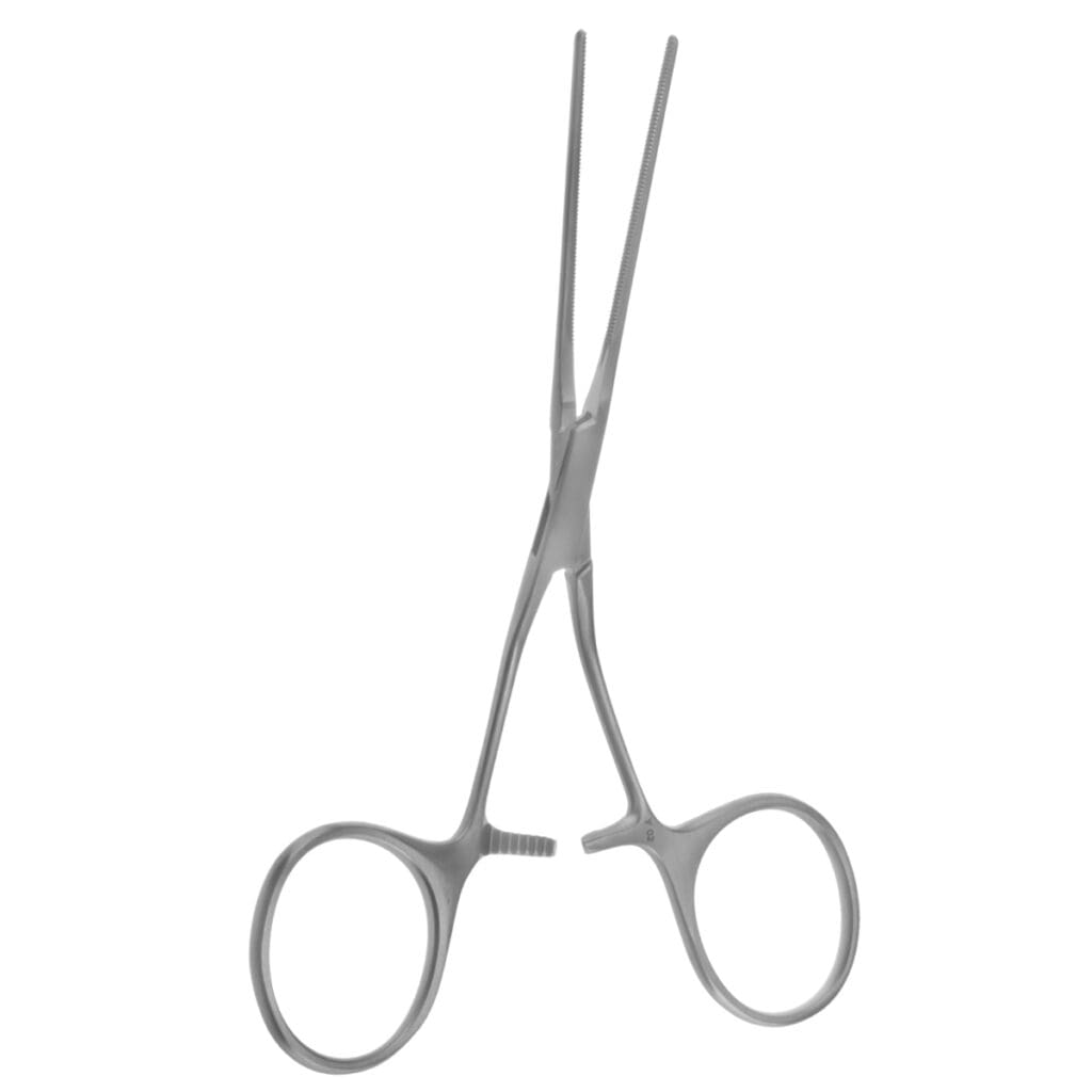 5" Cooley Neonatal Vascular Clamp - angled shanks straight - BOSS ...