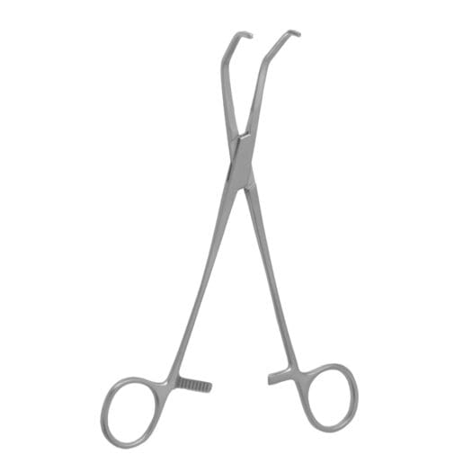 8" Vena Cava Clamp - non-crushing jaw - BOSS Surgical Instruments