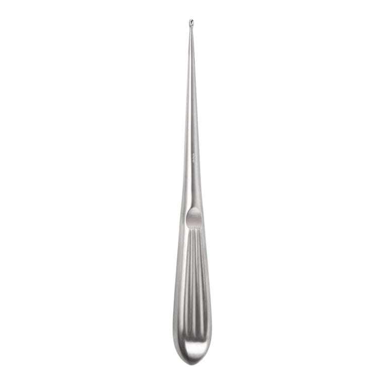 Spinal Fusion Curette - 8" straight size 000 - BOSS Surgical Instruments